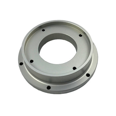 Industrial Stainless Steel Titanium Aluminum Plastic CNC Machine Parts silver