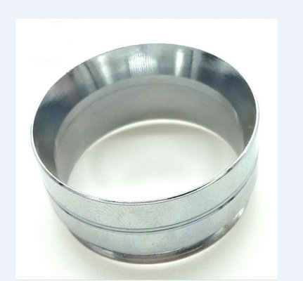 custom machine spare parts/ cnc lathe titanium spare parts car / cnc machining air cooler spare parts silver