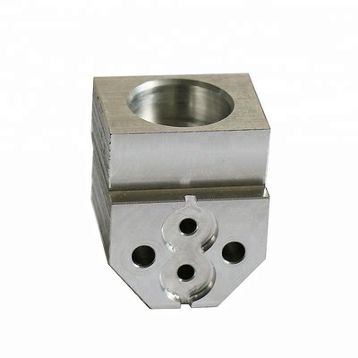 Custom High Precision Machine Titanium cnc machining parts from Baoji factory silver