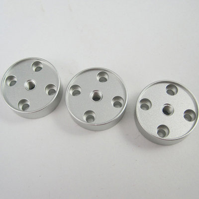 Custom High Precision Machine Titanium cnc machining parts from Baoji factory silver