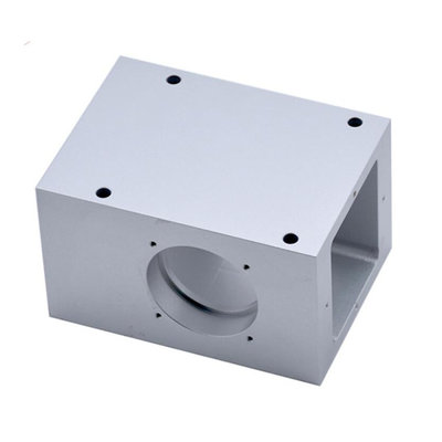 High-end Quality Custom High Precision CNC 4 Axis Machining Drilling Titanium Machinery Parts silver