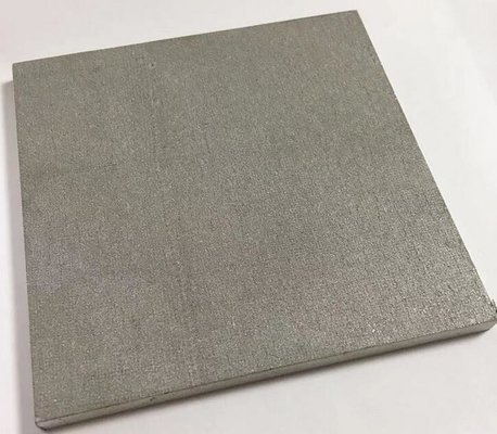 Titanium material sintered porous metal filter fluidized plate