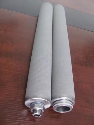Porous sintered power metal filter for power plant  porous sintered filter cartridge titanium material