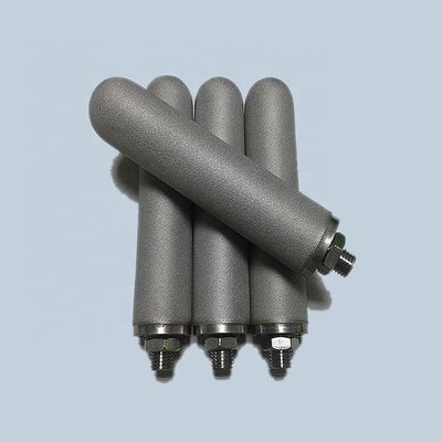 Porous sintered power metal filter for power plant  porous sintered filter cartridge titanium material