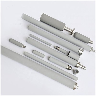Porous sintered power metal filter for power plant  porous sintered filter cartridge titanium material