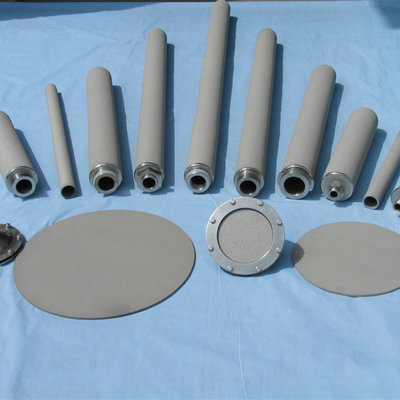High Temperature Porous Titanium material Sintered filter for Gas Separation