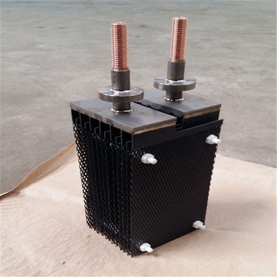ruthenium iridium oxide coated titanium material anodes hot sale titanium anode for swimming pool per kg price