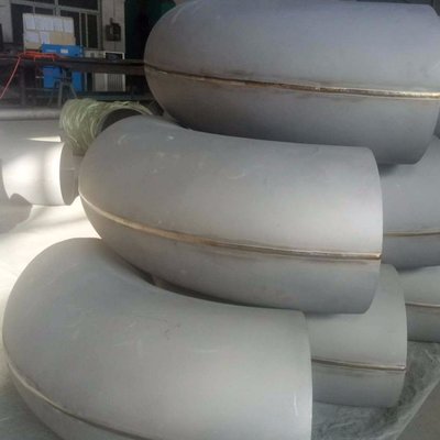 Factory price pipe fitting ASME B16.9 45, DN15-1200 NPS1/2''-48'' 90 degree GR2 titanium elbow