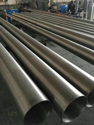 7mm Gr2 Titanium Flexible Exhaust Pipe /tube With 1.0mm Wall Thickness