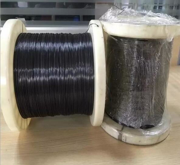 The Global Superelastic Wire Nitinol material  Fishing Titanium Wire 0.25mm black colour