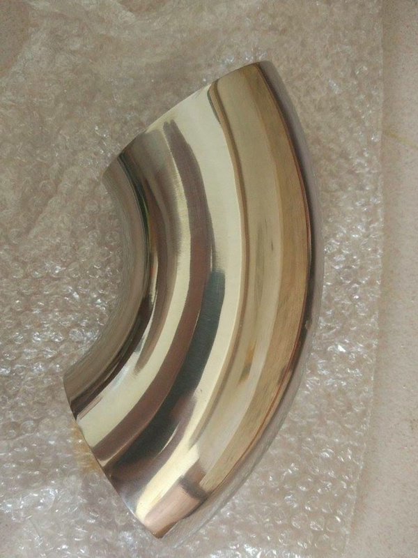 Factory price pipe fitting ASME B16.9 45, DN15-1200 NPS1/2''-48'' 90 degree GR2 titanium elbow