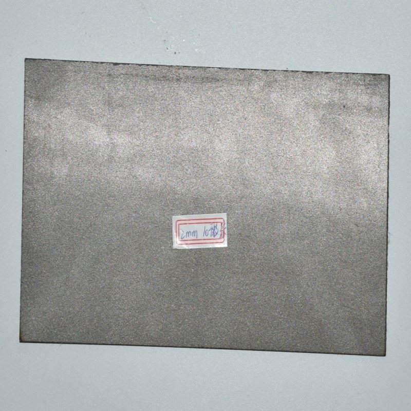 2mm thickness 50um titanium material porous sintered plates porous sintered filter