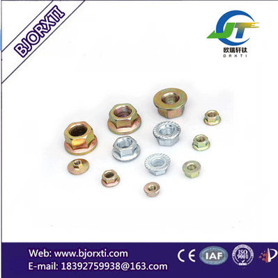 GR5（6Al-4V）Titanium Flange Nuts DIN934 Head sell at a low price