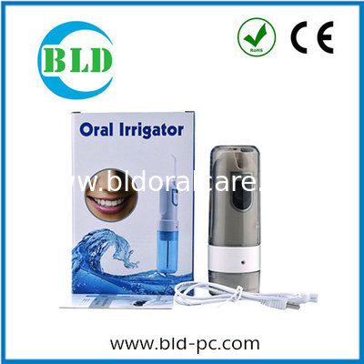 Water Flosser Dental Care Collapsible Portable Oral Irrigator with 2 Modes Cordless IPX6 Waterproof  USB Charger