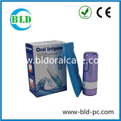 Rechargeable USB Charging Water Flosser Cordless 200ml Volume factory supply custom color,logo