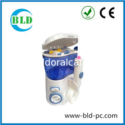 Electric Oral Irrigator With 9 Replacement Nozzles for Teeth Cleaning Water Flosser With Rotating Tip