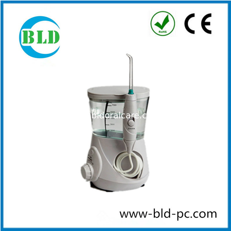 Amazon new best 2017 oral irrigator water flosser dental flosser LED light Massage 700ML Volume 100-240V