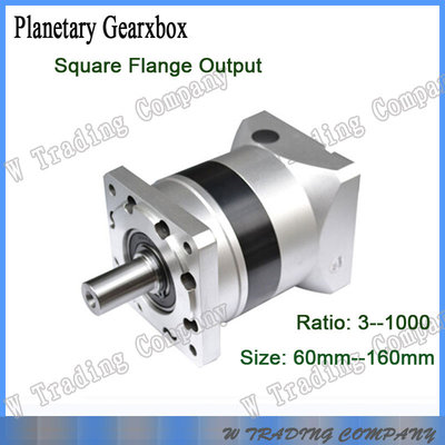 90mm planetary gearbox with gear ratio 5:1 for 86mm stepper Motor output shaft 12.7mm