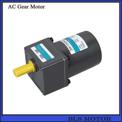 15W AC induction gear motor single phase widely used in fextile industry