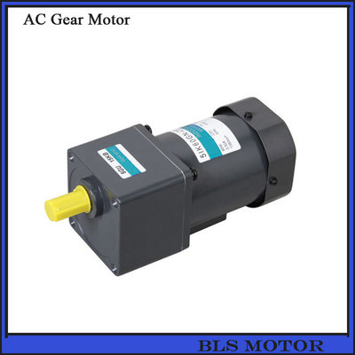 60W 90mm dimension induction motor with fan in the back ouput shaft 15mm