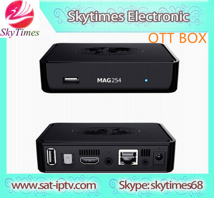 MAG254 IPTV SET-TOP BOX /FULL HD/ 3D VIDEO STREAMING.