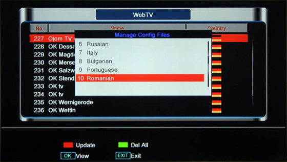 Best DVB decoder openbox V8S HD iwth free WEB TV