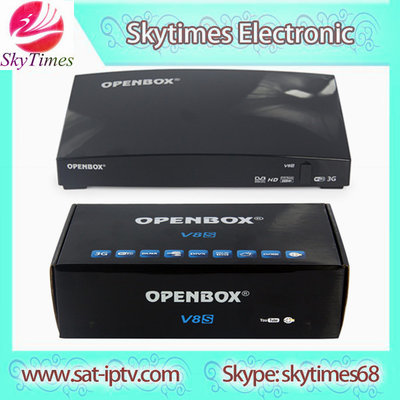 Dvb-s2 satellite receiver Open box V8S HD with uk 3pin plugs usb hdmi