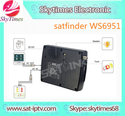 Original!Satlink WS-6951/HD meter satellite finder usb/WS6951