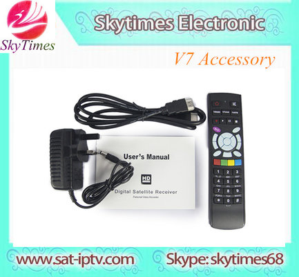 BEST PRICE FOR WEBTV HD Receiver skybox SV7 av output HDMI 3pin UK plug