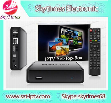 MAG 250 Europe IPTV Arabic IPTV MAG250 LINUX HD set top box DVB S2