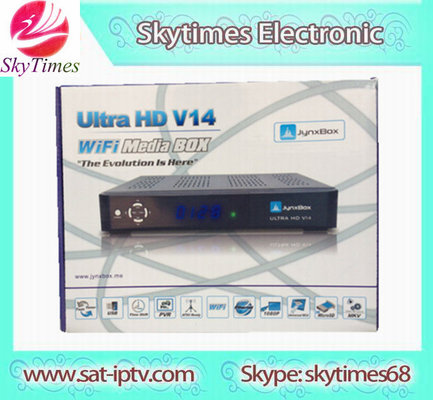 JYNXBOX ULTRA HD V15 free to air hd Satellite Receiver jb200 and Wifi antenna iks receiver