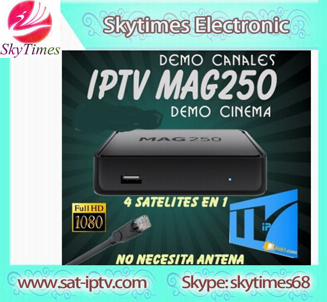 MAG 254 IPTV Set-Top-Box BRAND NEW  with free WiFi USB ADAPTER
