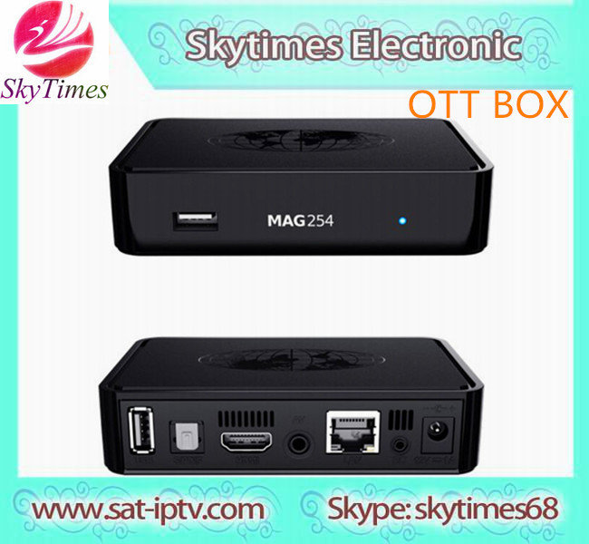 Latest MAG 254 ORIGINAL IPTV Box - Faster than the OLD MAG 250. Best Prices!