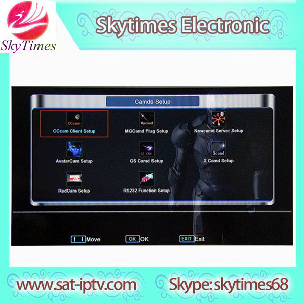 openbox v8s open box V8S with UK TP LIST , DLNA digital satellite tv receiver dvb-s2 dvb-t dvb-c