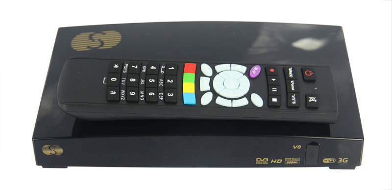 skybox S-V8 HD DVB-S2 SKY BOX LOGO S-V8 HD set top box