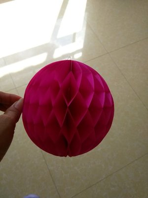 Colours Craft Paper Honeycomb Ball for Home Birthday Party Decoration