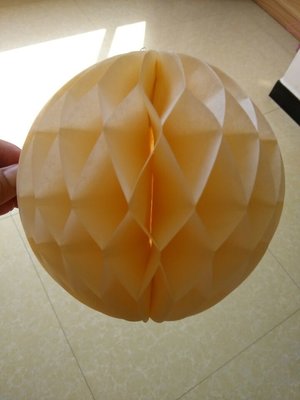 Colours Craft Paper Honeycomb Ball for Home Birthday Party Decoration