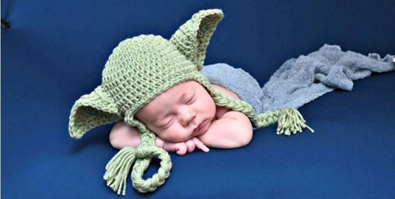 Baby Photography Prop Crochet Knit Boy Star Moon Infant Hat
