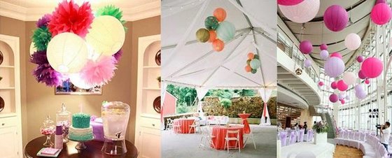 Chinese Wholesale Round Paper Lantern Wholesale for Party Decoration Wedding decoration