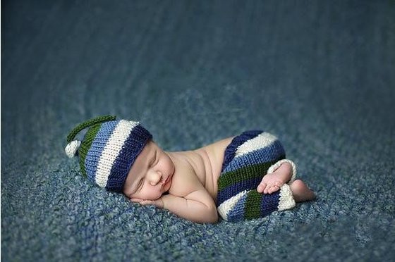 2016 latest fashion custom crochet baby photography props, newborn baby photo props
