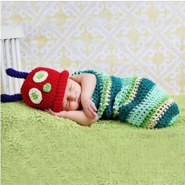 2016 latest fashion custom crochet baby photography props, newborn baby photo props