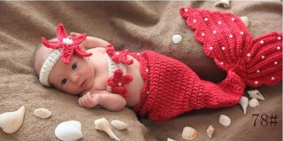 Baby Photography Prop Crochet Knit Boy Star Moon Infant Hat