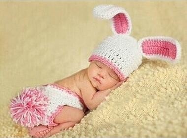 Grey Rabbit Lovely Newborn Baby Photography Props