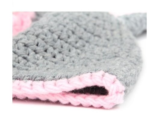 Grey Rabbit Lovely Newborn Baby Photography Props
