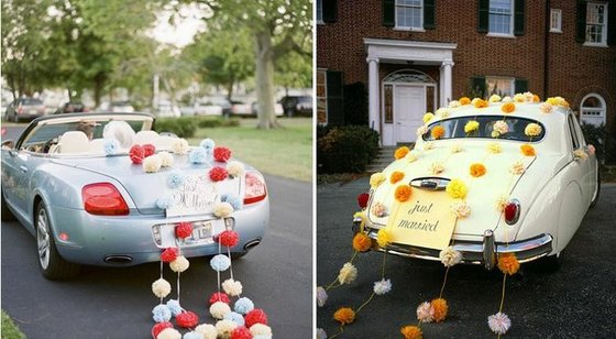 Handmade Wedding Paper Pom Poms Ball Flowers for Wedding Decoration