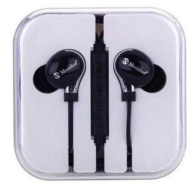 2016 fashionable round cable IN-EAR EARPHONE Fashion Smart MP4 Earphone, Metal&Plastic Earphone, Earphone for Gifts