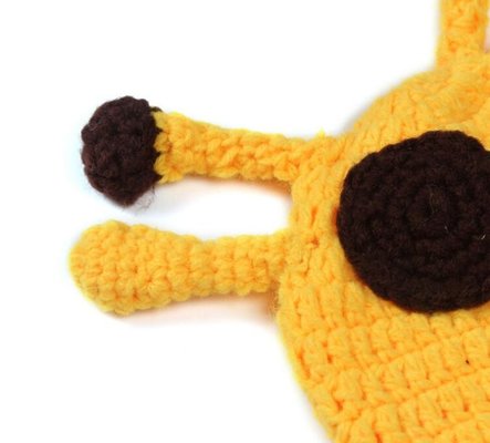 Newborn Fawn Bonnet and Pant Sets Knit Baby Overall Crochet Baby Hooded Romper Fawn Baby Hat