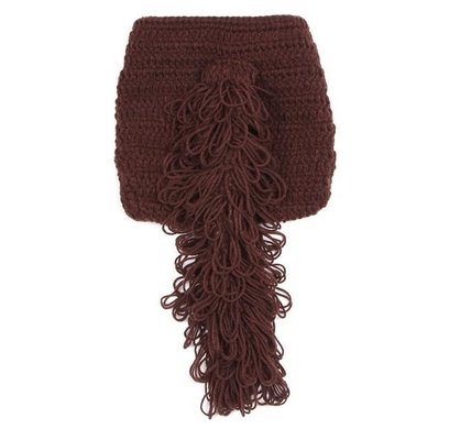 Free Shipping Soft Short Crochet Newborn Baby Photography Props Knitted Monkey Infant Photo Headbands