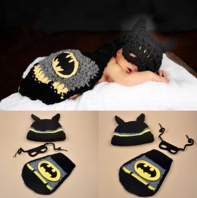 Wholesale Colors Baby Photo Spider Man Clothing Set Newborn Infant Photography Props