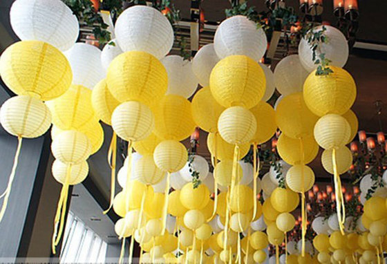 Colorful Party Decorations Set, Tissue Paper Lantern,hanging tissue paper honeycomb ball Wedding/Birthday party decor